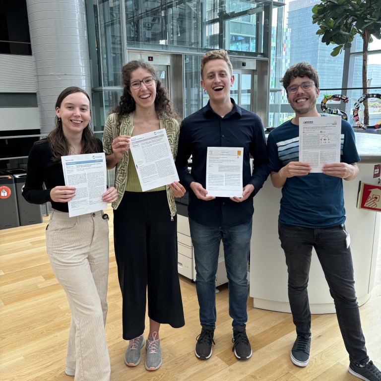 First papers published of Matt Peerlings, Marta Perxés Perich, Marianne ...